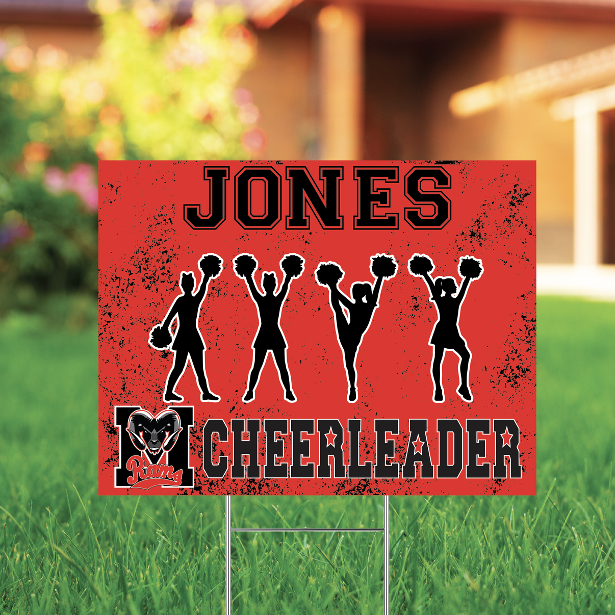 Montrose Rams Cheer Sign – Acorn & Company
